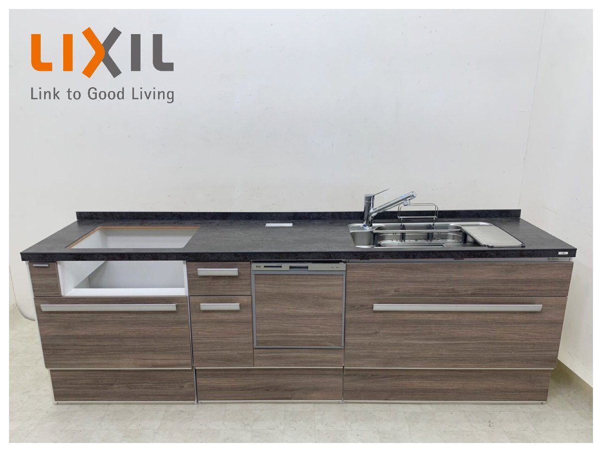 Yahoo!オークション - 【展示品】リクシル/LIXIL 高級システムキッチン...