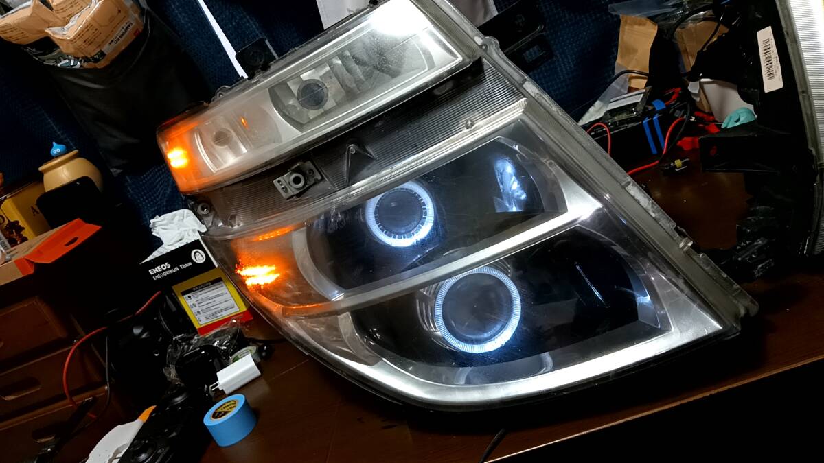 Yahoo!オークション - エルグランド E51 51 ヘッドライト ワンオフ カ...