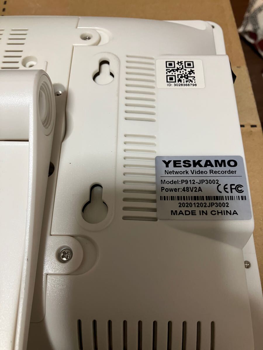 Yahoo!オークション - 美品 YESKAMO 最新AI人感発光 PoE防犯カメラ P91...