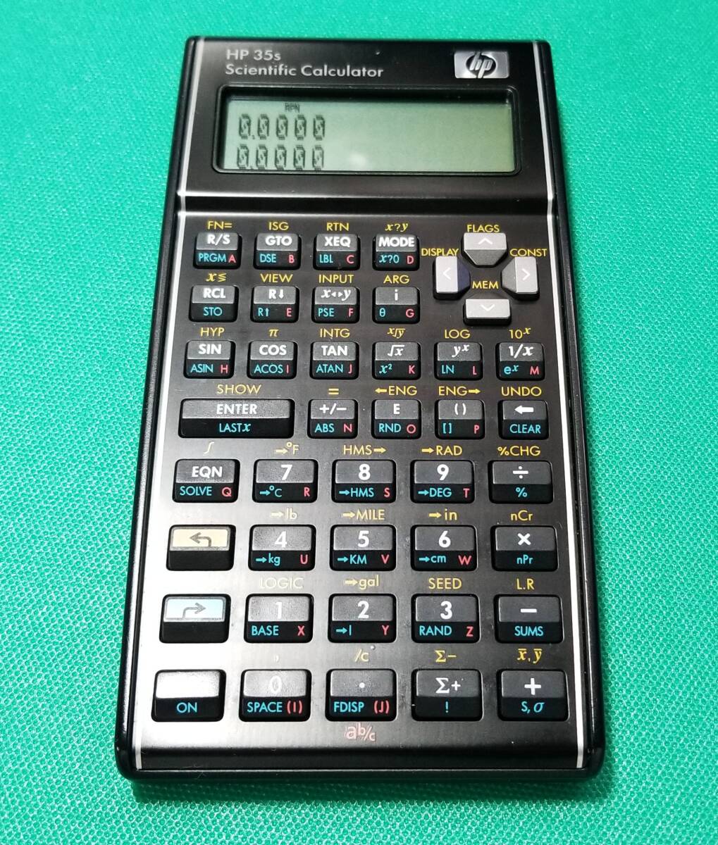 Yahoo!オークション - Hewlett-Packard hp 35s 革ケース 綺麗 稼働品