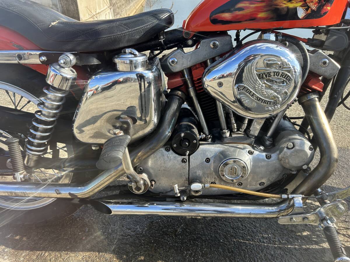 Yahoo!オークション - 1円スタートHarley Davidson（ハーレー）XLH 197...