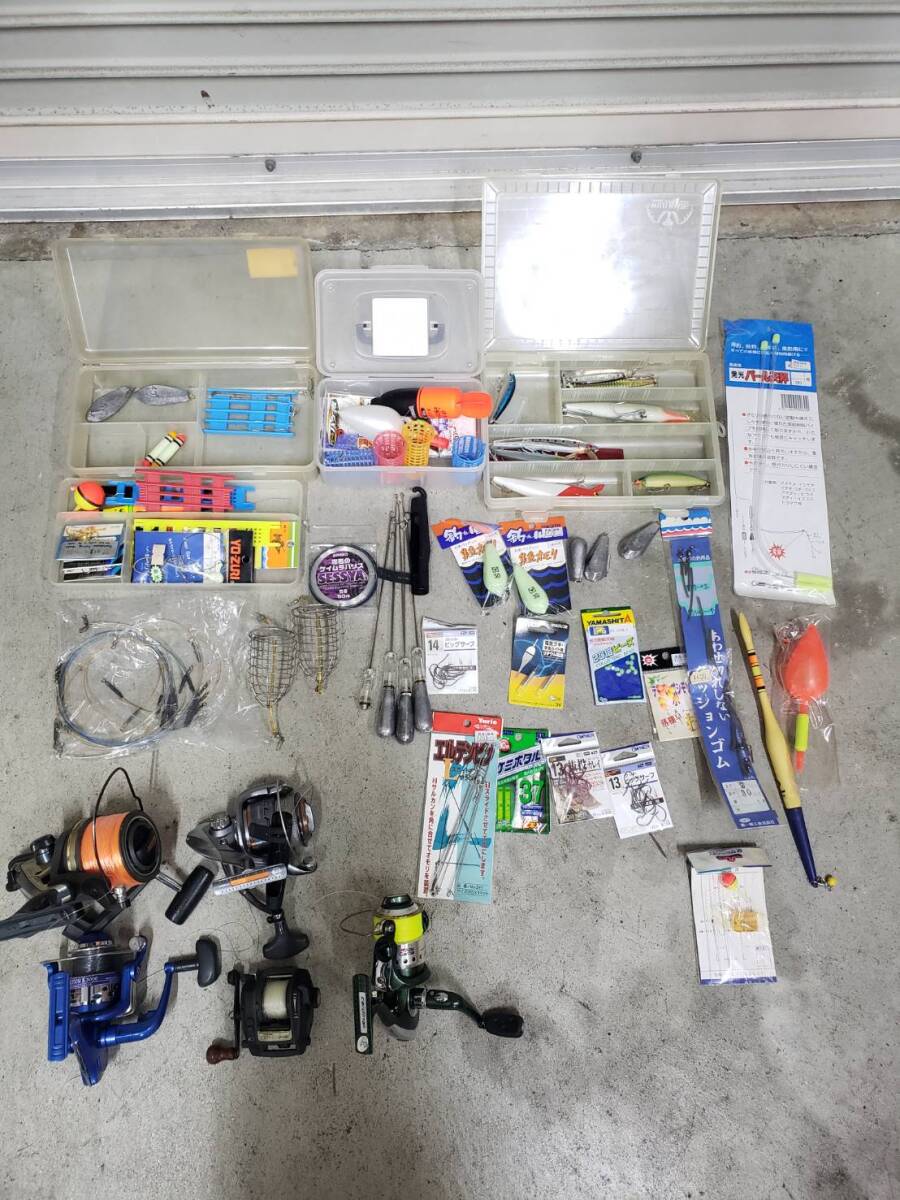 Yahoo!オークション - B607 釣具 まとめて リール GT6000 ELF MOTION ...