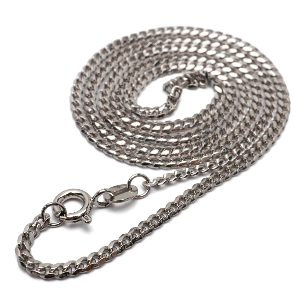 Yahoo!オークション - シルバー925 喜平チェーン ネックレス 幅2mm 50c...