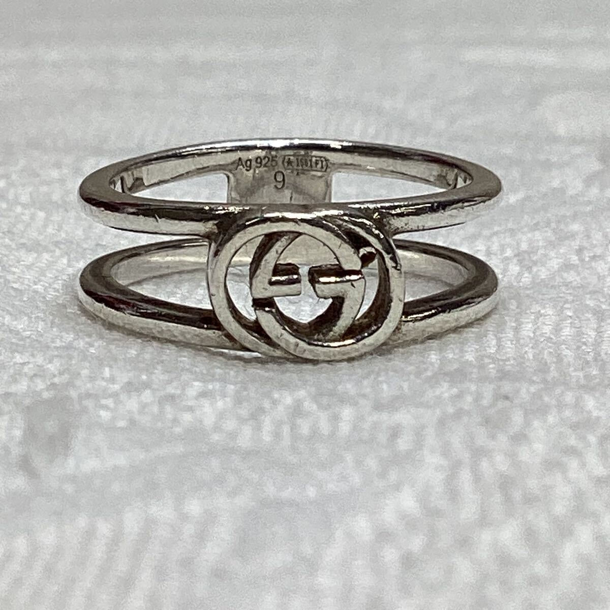 Yahoo!オークション - GUCCI グッチ リング 約8号 シルバー SV925 925...