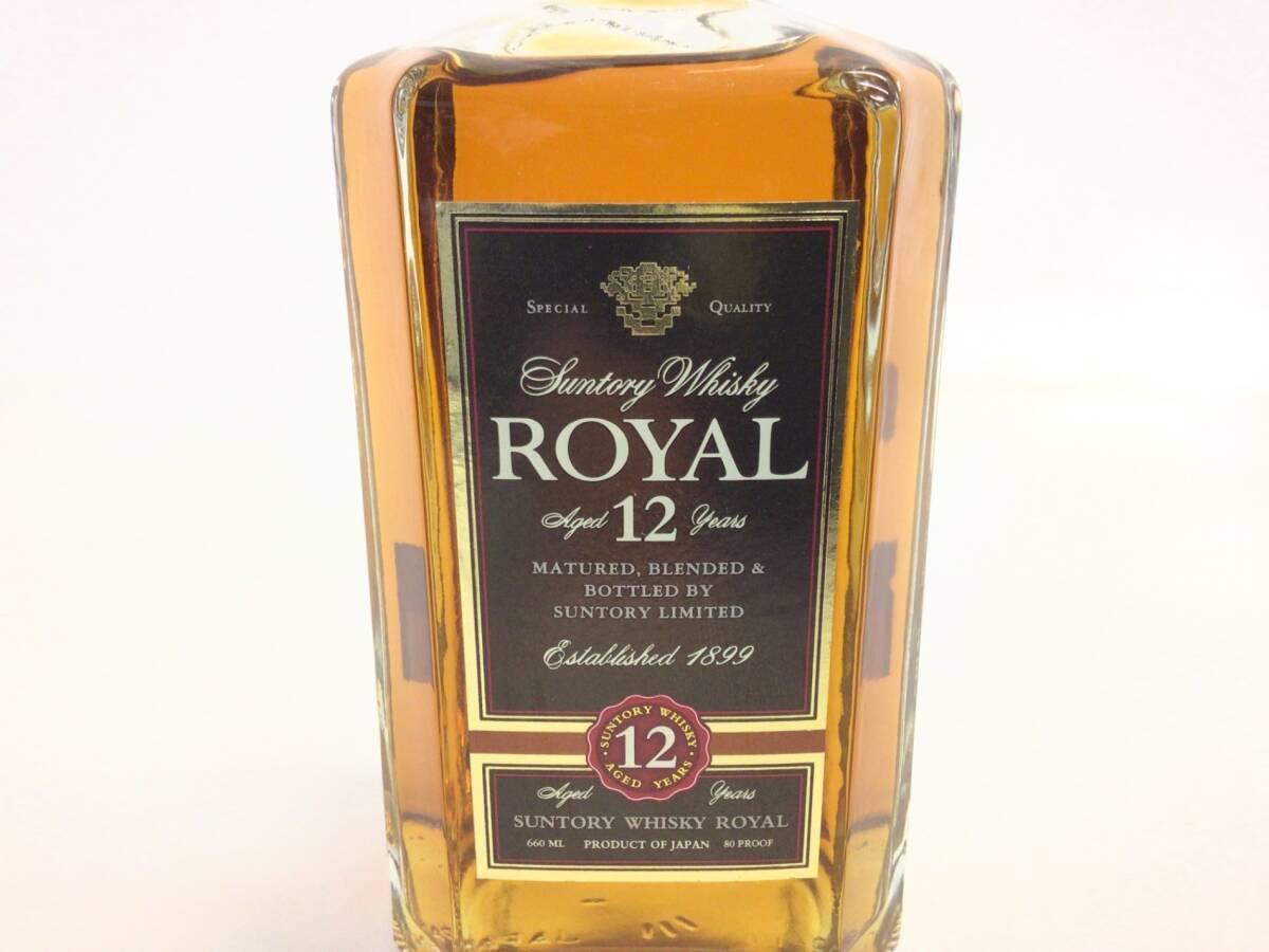 ウイスキー whisky サントリー ローヤル 12年 スリム 660ml 40% 重量番号:2 RW34(日本)｜売買されたオークション情報、yahooの商品情報をアーカイブ公開 ...