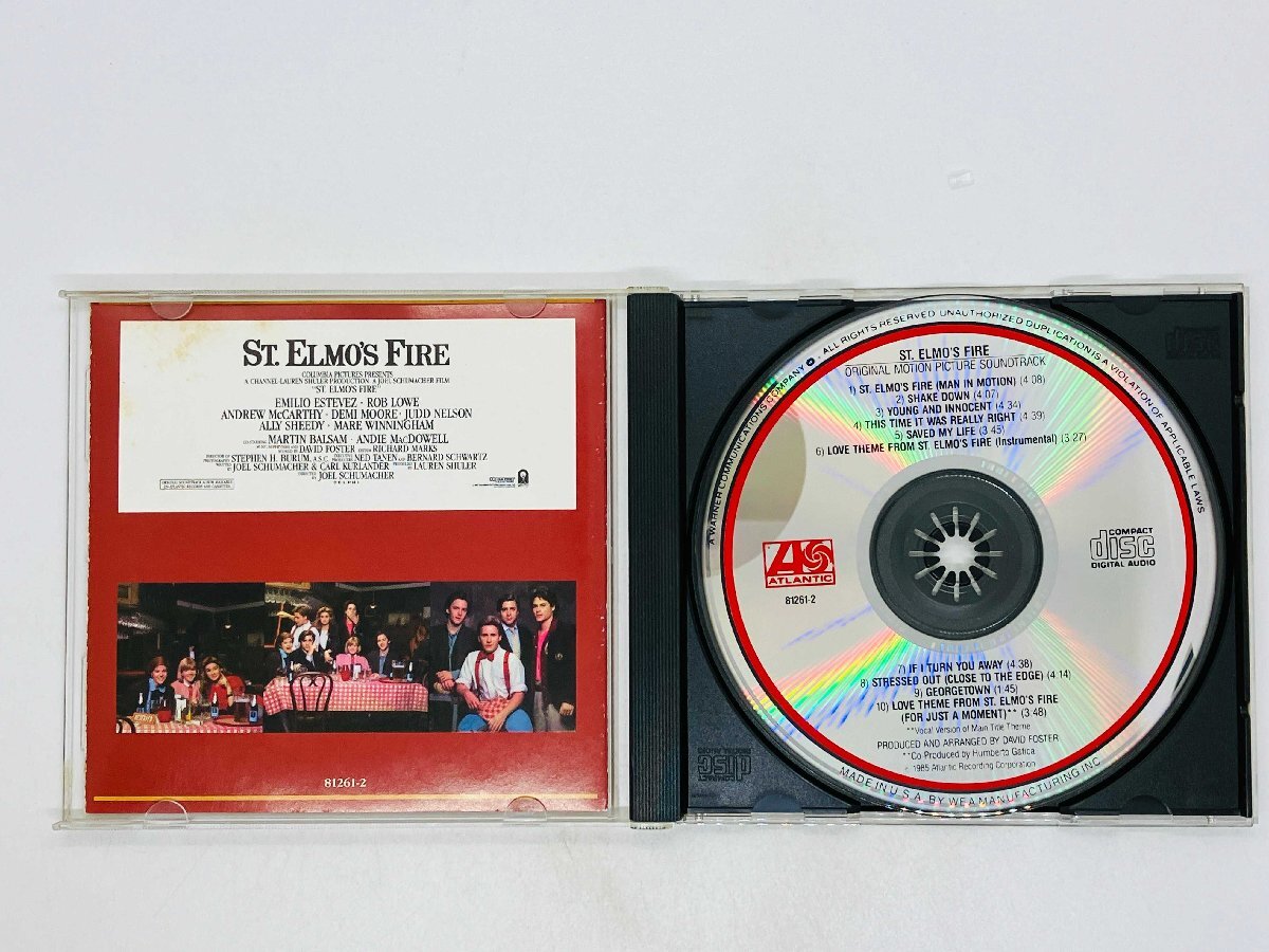 Yahoo!オークション - 即決CD St. Elmo's Fire (Original Motion Pictu...