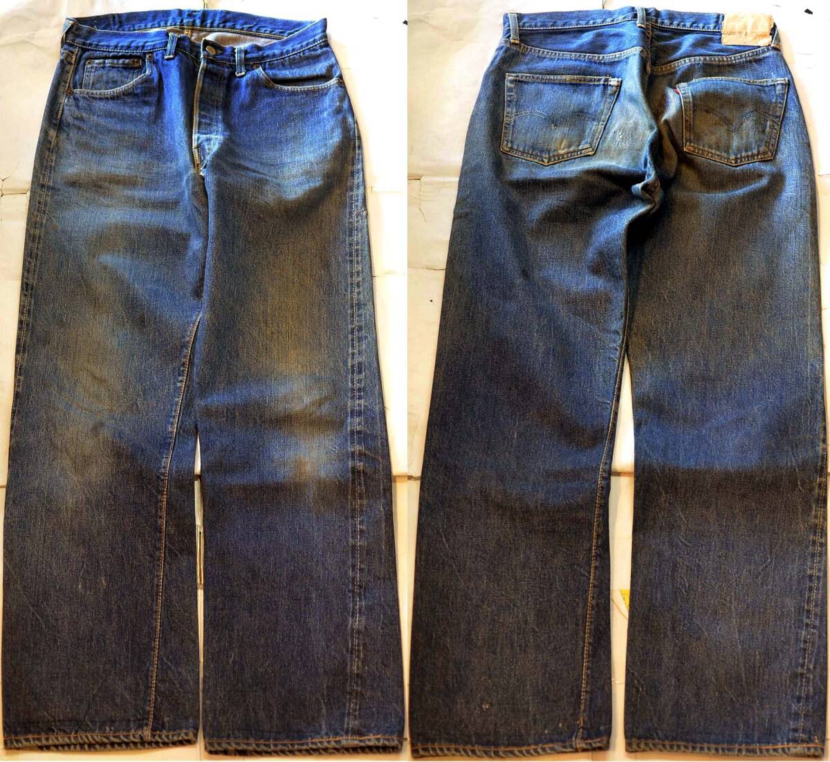 D253/LEVIS501XXギャラ入り 50's 色落ちスペシャル ドス黒(W36)｜売買されたオークション情報、yahooの商品情報をアーカイブ公開 - オークファン（aucfan.com）