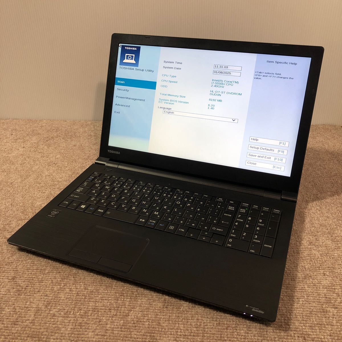 Yahoo!オークション - TOSHIBA 東芝 dynabook Satellite B65/R PB65RCA...