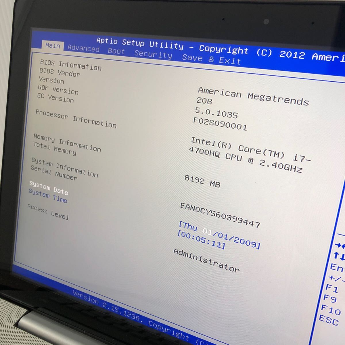 Yahoo!オークション - ASUS N550J Intel Core i7-4700HQ 2.40GHz DDR3 ...