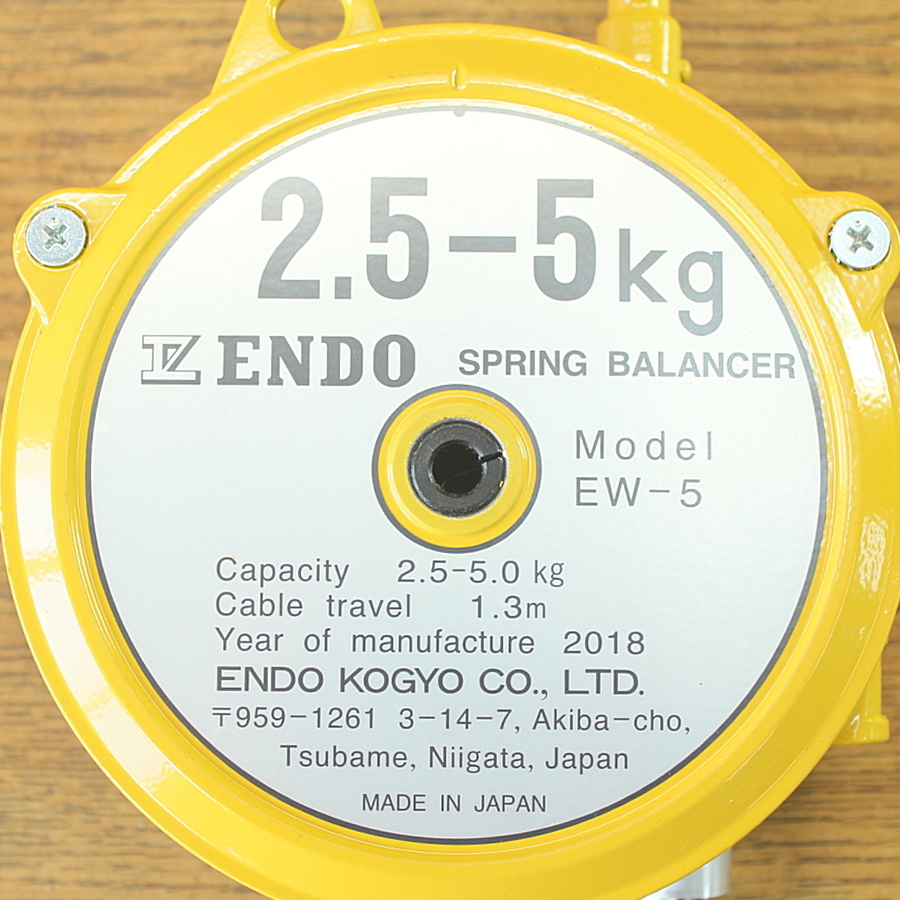 Yahoo!オークション - 未使用）ENDO/遠藤工業 EW-5 スプリングバランサ...