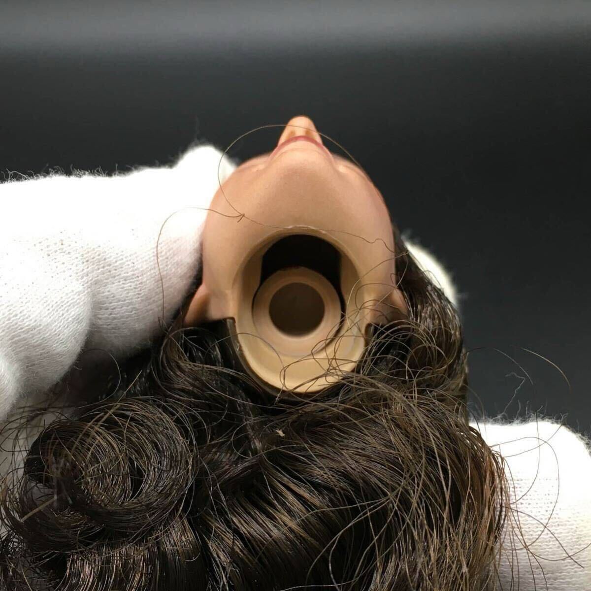 Yahoo!オークション - B209 1/6 フィギュア ヘッド 女性ヘッド 植毛タ...