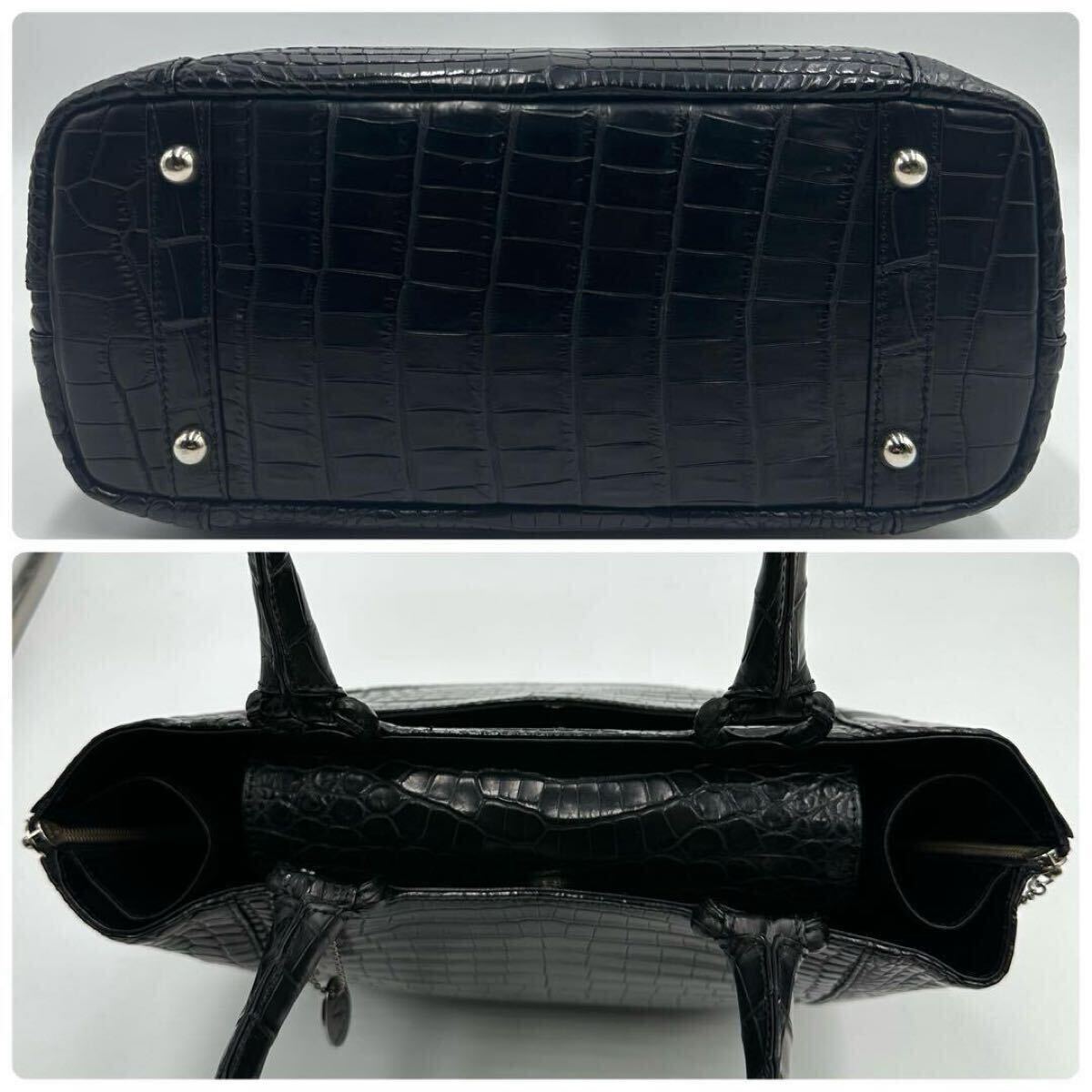 Yahoo!オークション - 極美品 参考定価70万超 A4可 JRA クロコダイル ...