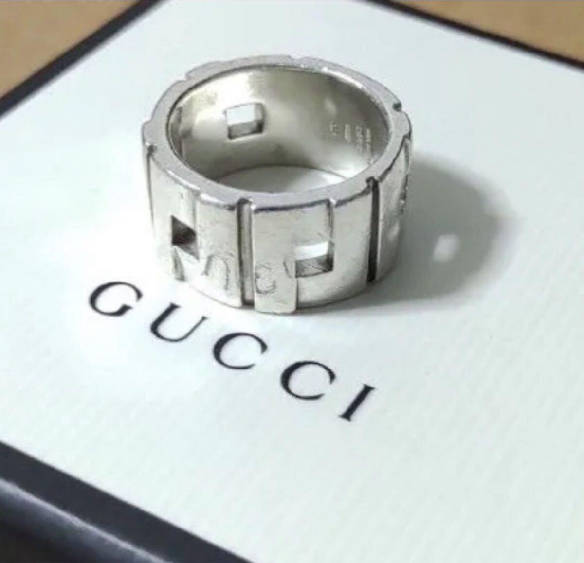 Yahoo!オークション - GUCCI リング SV925