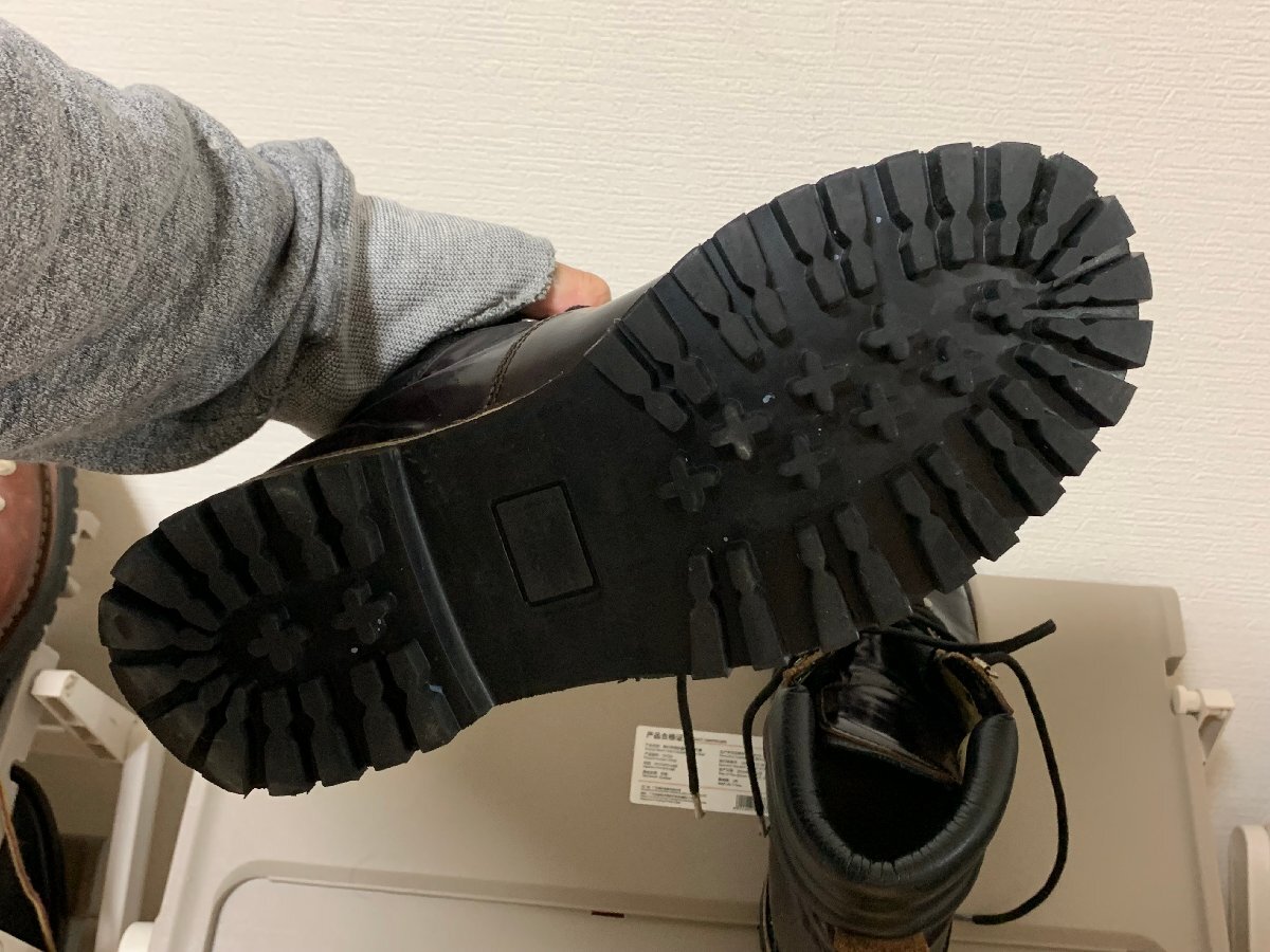 Yahoo!オークション - CEBO セボ ブーツ 41Cサイズ メンズ 26.5cm ブラ...