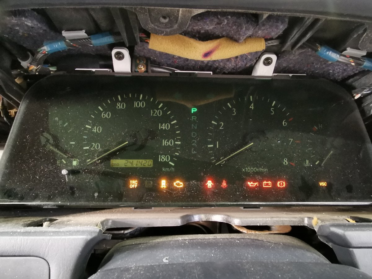 Yahoo!オークション - JZS155 クラウン 純正メーター 241420km 15クラ...