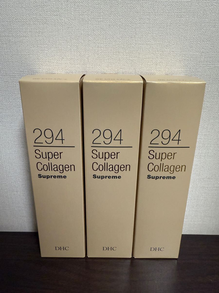 Yahoo!オークション - 「DHCスーパーコラーゲン スプリーム 100mL」3本...