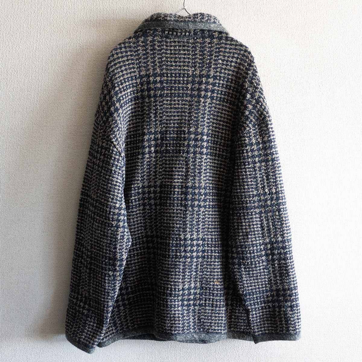 Yahoo!オークション - 【美品】45R【ウール紡ツイードニットの Yahoo!オークション - 【美品】45R【ウール紡ツイードニットの