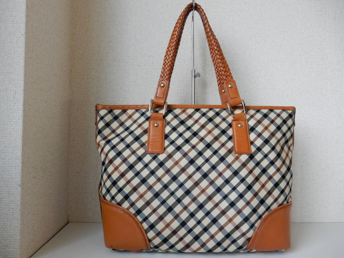 Yahoo!オークション - 日本製 DAKS(ダックス) A4対応 肩掛けOK トート...