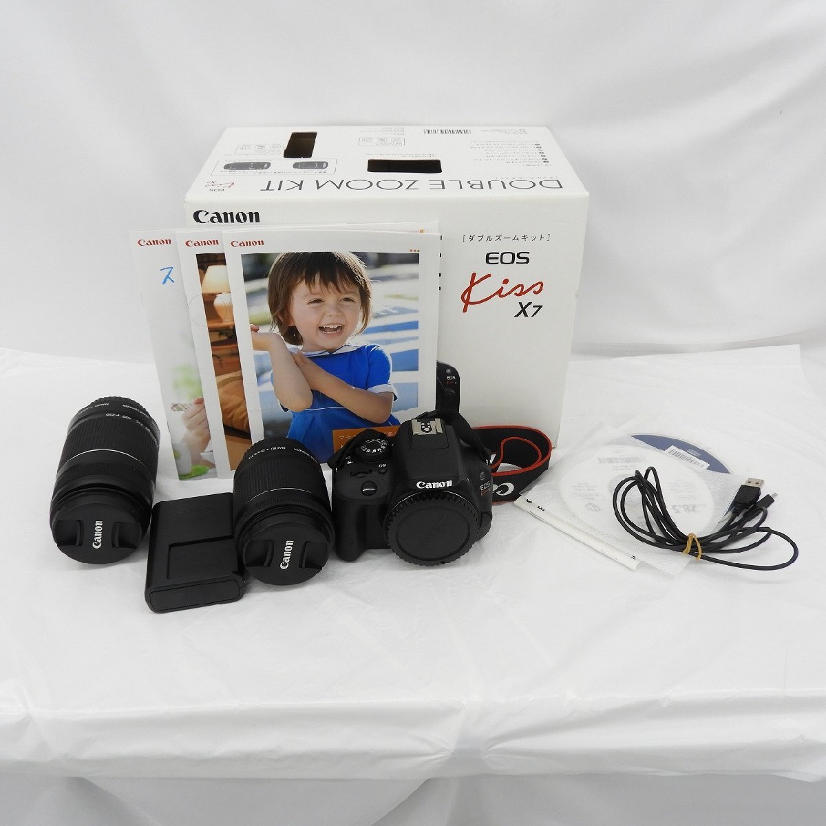 Yahoo!オークション - Canon キャノン デジタル一眼レフカメラ EOS Kis...