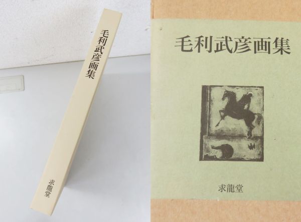 Yahoo!オークション - A009 毛利武彦画集 求龍堂 1991年 現状品 09