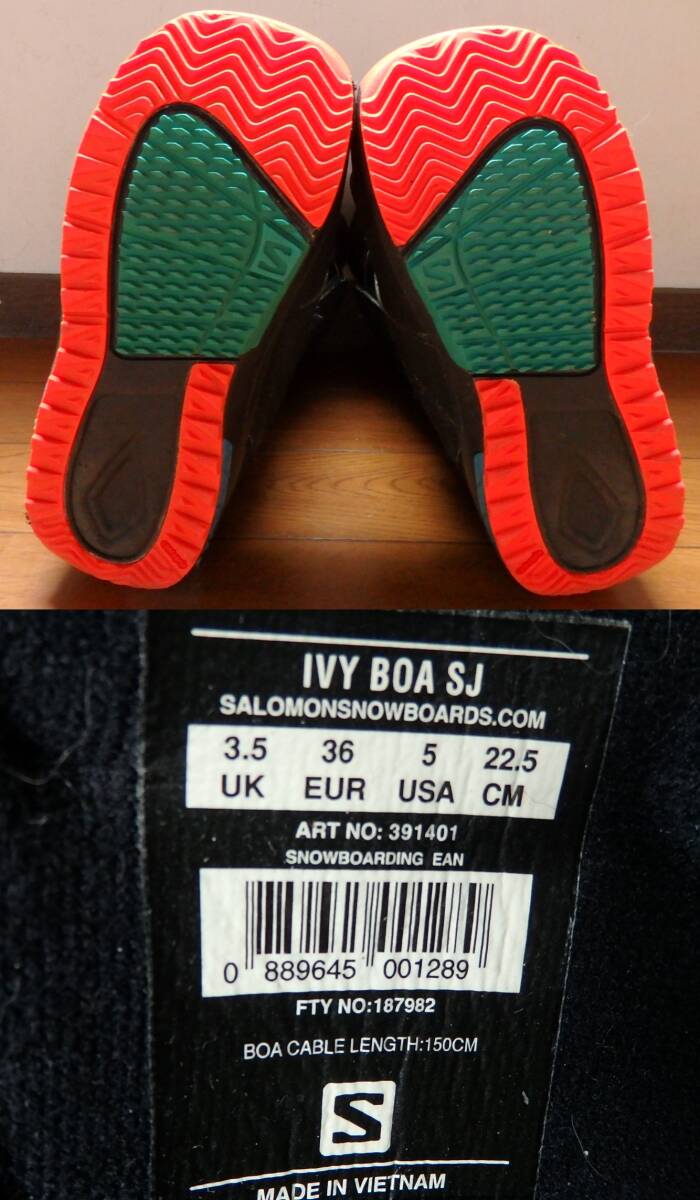 Yahoo!オークション - SLQ（ロッカータイプ）BURTON SALOMON（BOA) 板1...