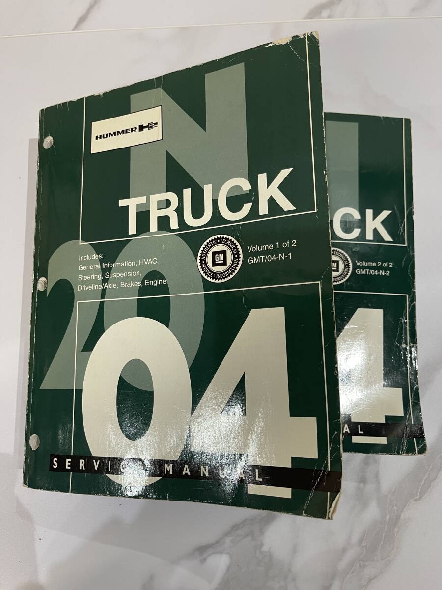 Yahoo!オークション - 2004ハマーH2 GMオフィシャルサービスマニュアル