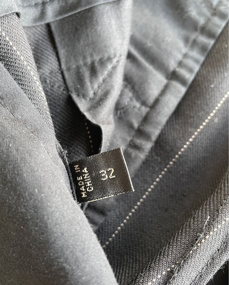 RRL “Western Trouser” 32 ストライプ ウール ギャバジン ウエスタン カウボーイ デニム パンツ スラックス Ralph Lauren 黒 ブラック(ボトムス)｜売買さ ...