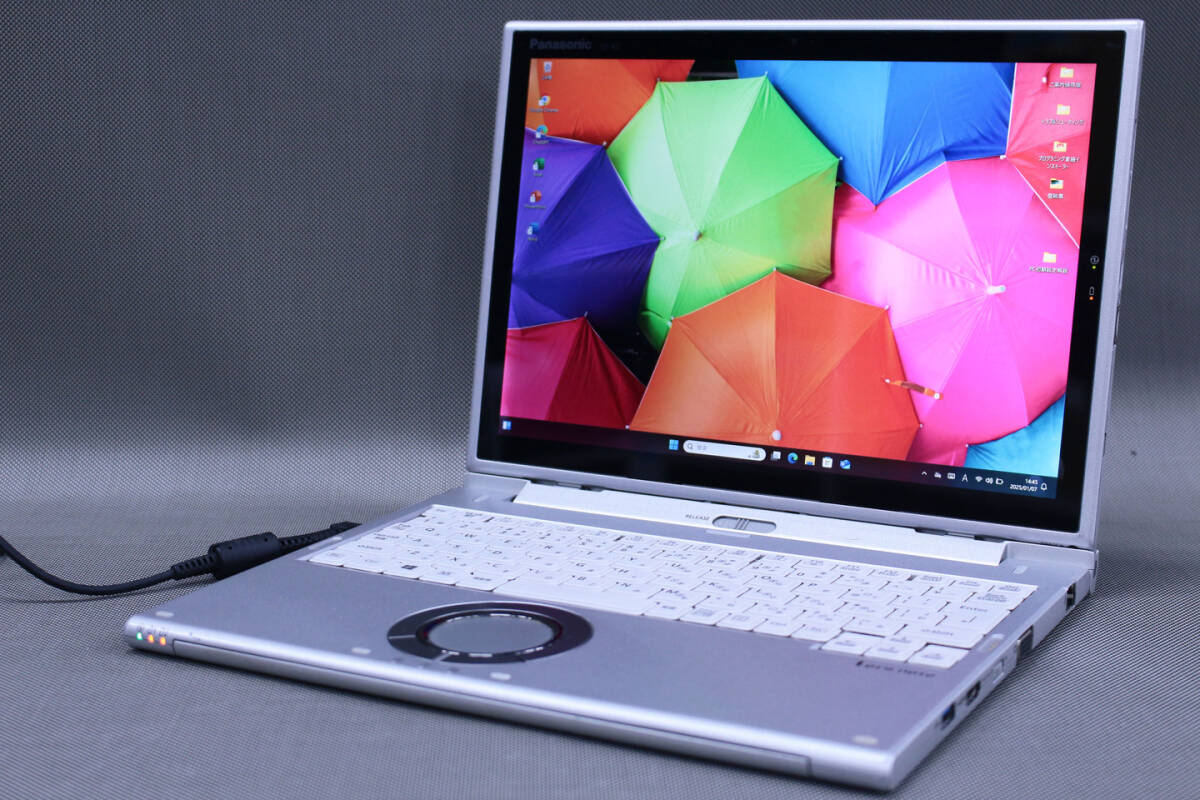 1円 バッテリー良好 Windows11 Office キーボード脱着可能 Let's note CF-XZ6RD4VS i5-7300U 8G SSD256G 12型QHD 顔認証 DtoD ...