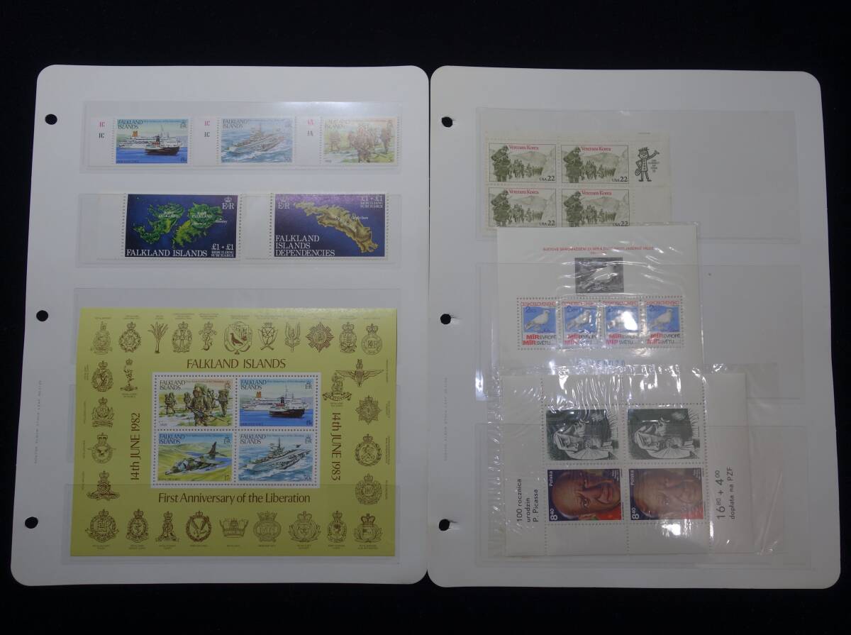 Yahoo!オークション - B396 収集家放出品 外国切手/未使用/バラ・小型...