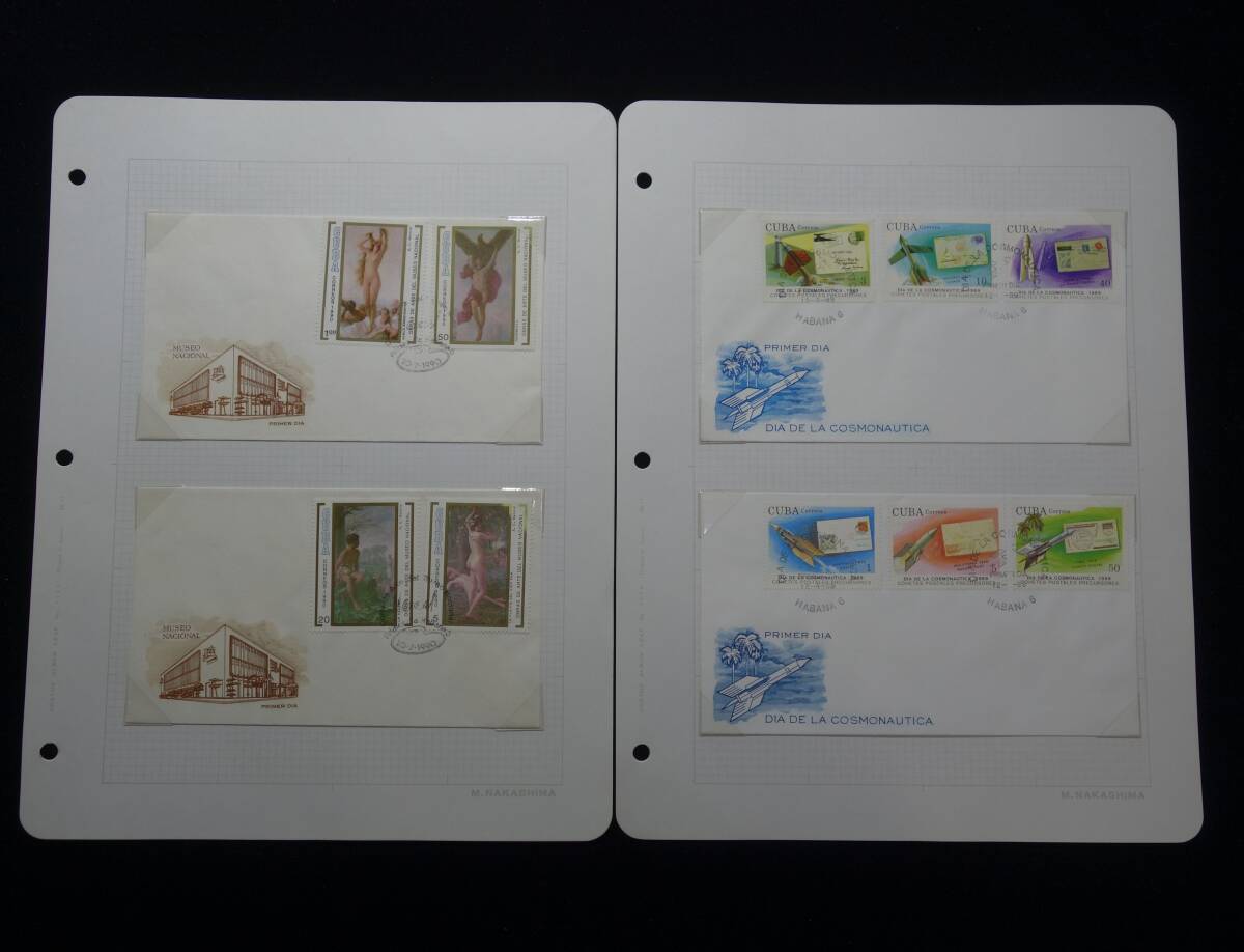 Yahoo!オークション - B73 収集家放出品 外国切手（キューバ）/FDC/初...