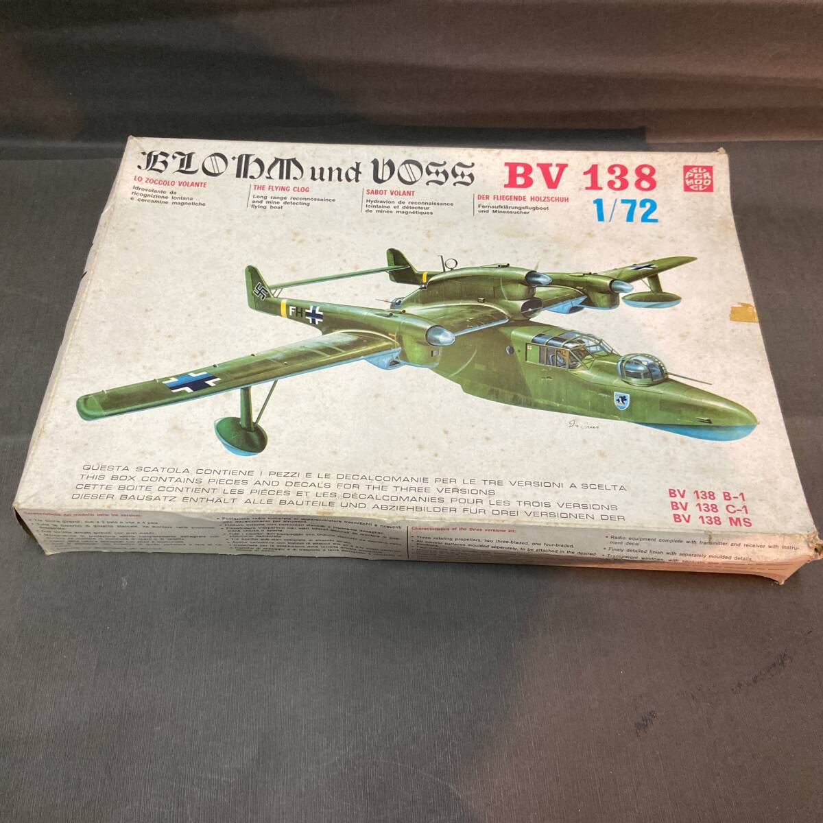Yahoo!オークション - スーパーモデル 1/72 BV-138 未組み立て