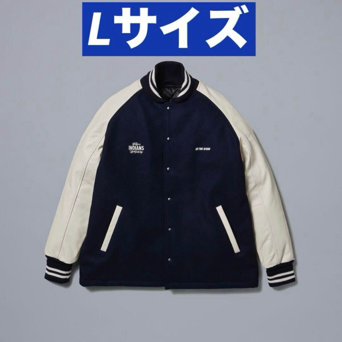 Yahoo!オークション - 東京インディアンズ Varsity Jacket Lサイズ