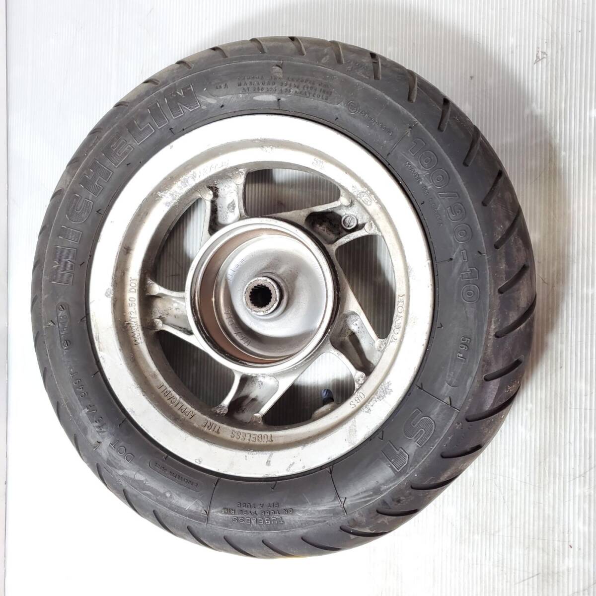 Yahoo!オークション - HONDA リード100 リアホイール JF06 LEAD100 ホ...