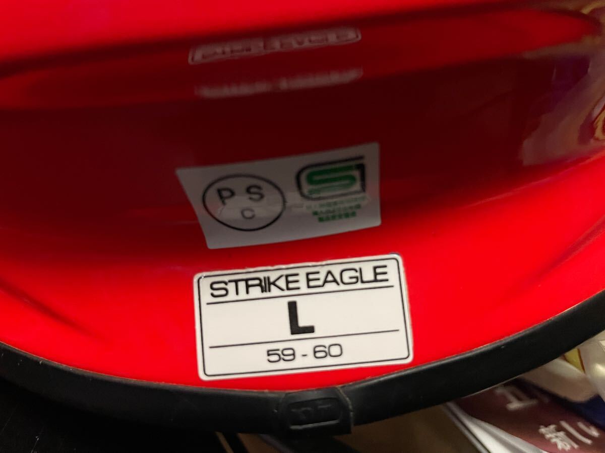 Yahoo!オークション - KYT STRIKE EAGLE K MX SERIES L59-60 ストライ...