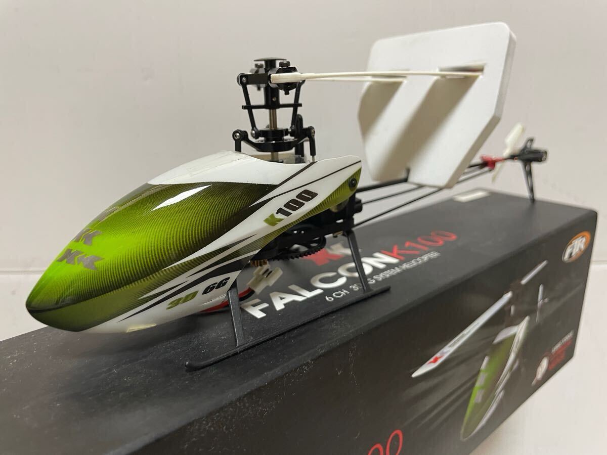 Yahoo!オークション - XK ファルコン K100 ラジコンヘリ ジャンク FALC...