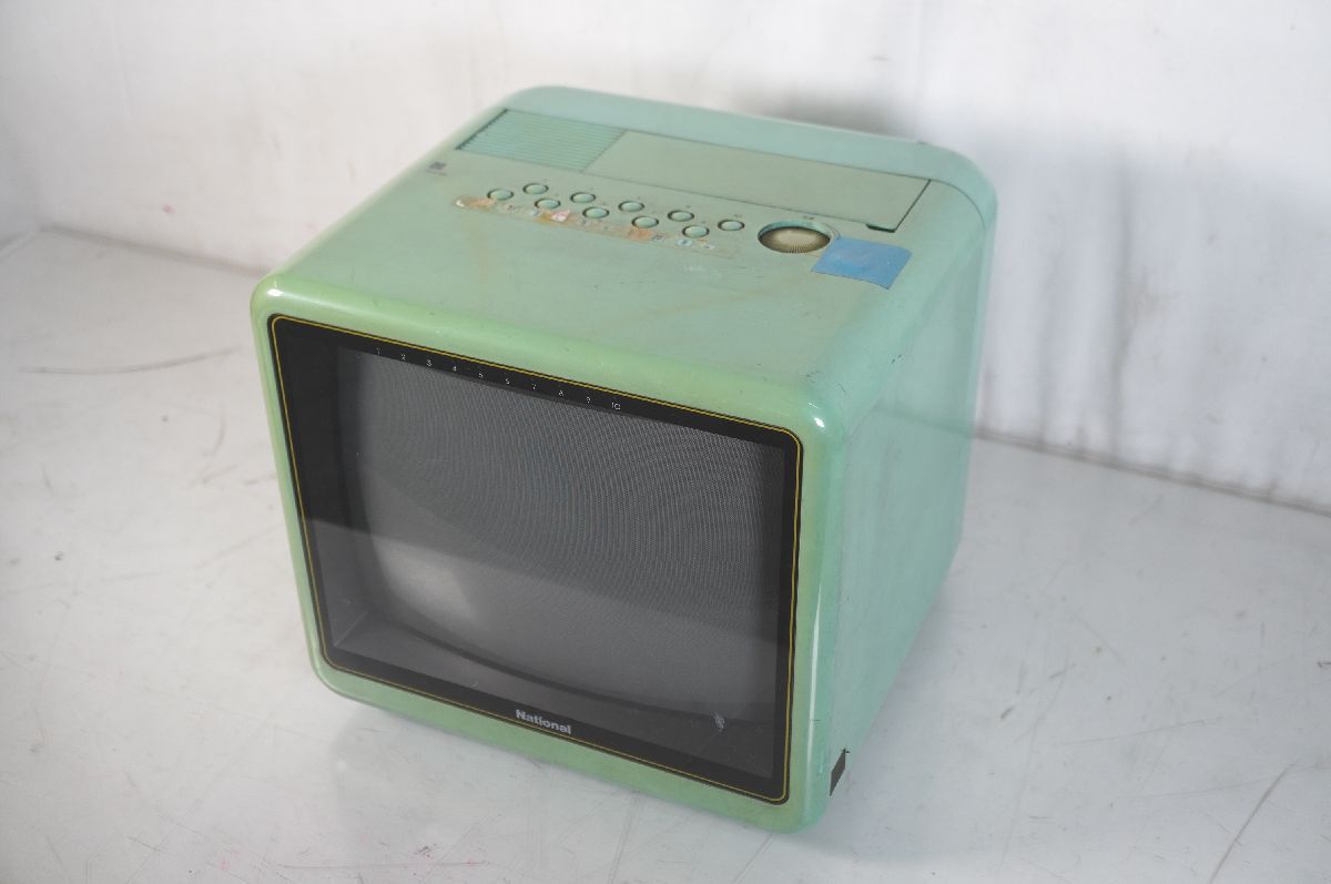 1-116】 National ナショナル TH11-S9 カラーテレビ 受信機 1-116】 National ナショナル TH11-S9 カラーテレビ 受信機