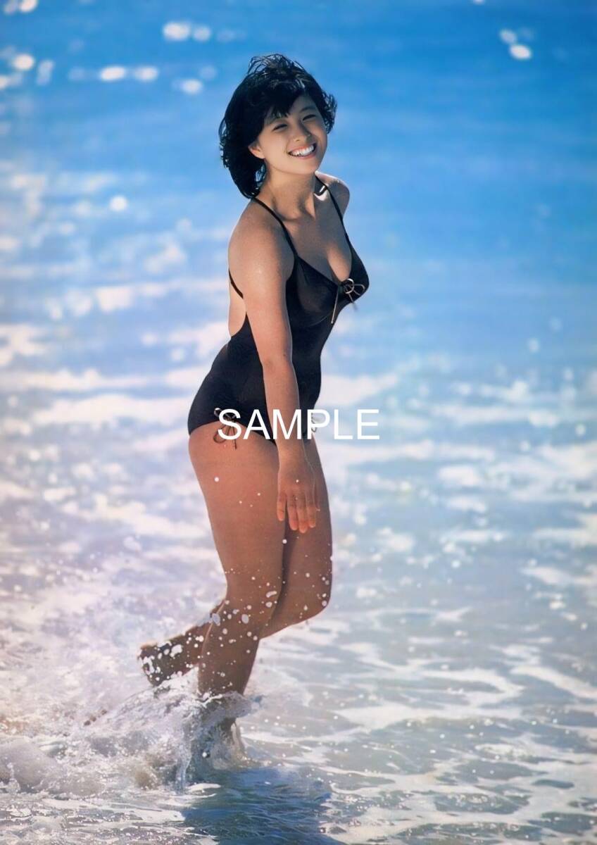 Yahoo!オークション - A4 ポスター / 河合奈保子 /限定1枚 昭和 平成 ...