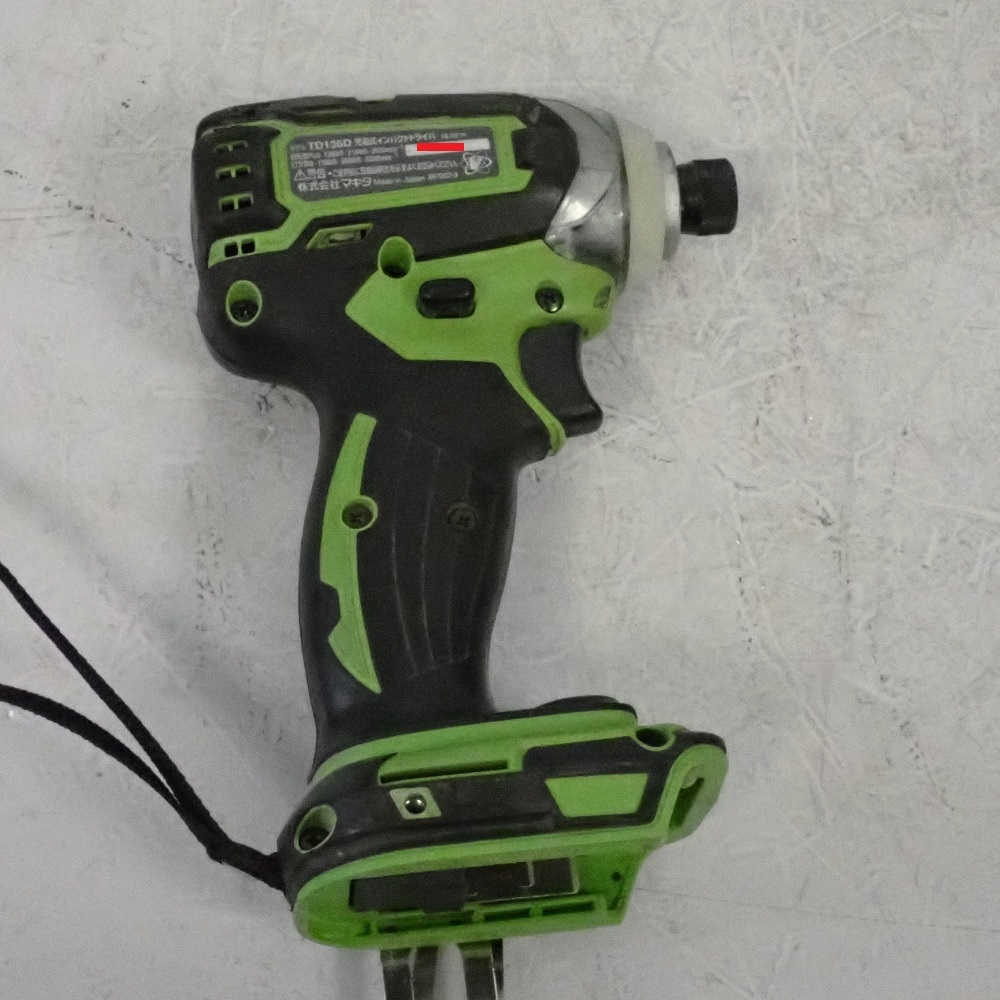 Yahoo!オークション - Th596681 マキタ 充電式インパクトドライバ TD13...