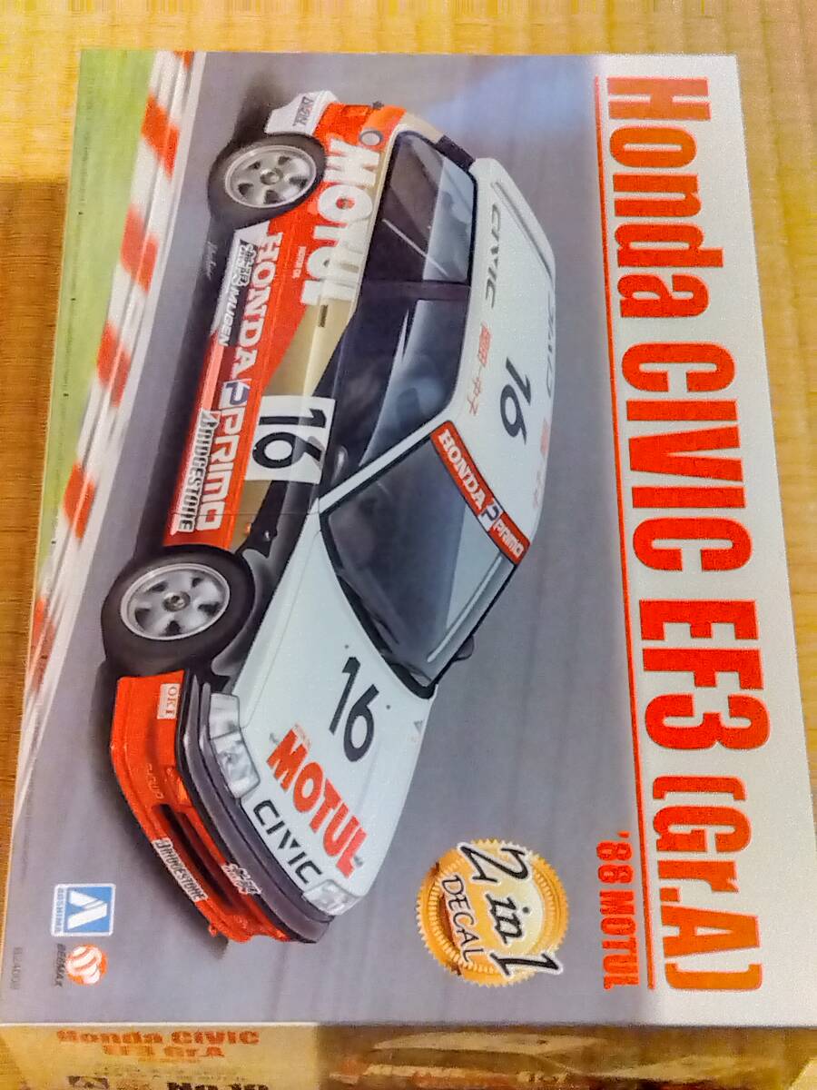 Yahoo!オークション - プラモデル 1/24 アオシマ BEEMAX ホンダ ef3シ...