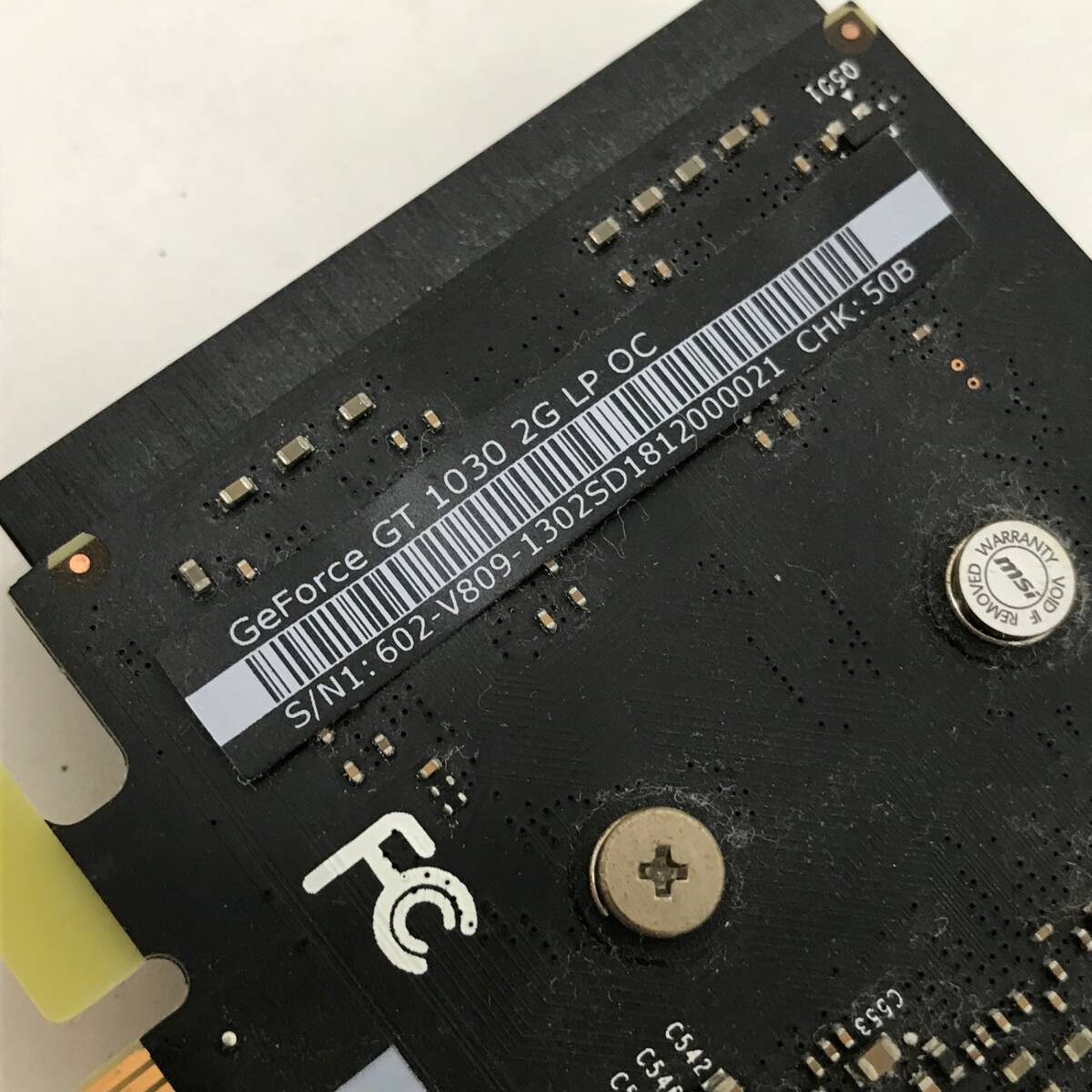 Yahoo!オークション - ‡0156 PCパーツ MSI グラフィックボード Gefore...