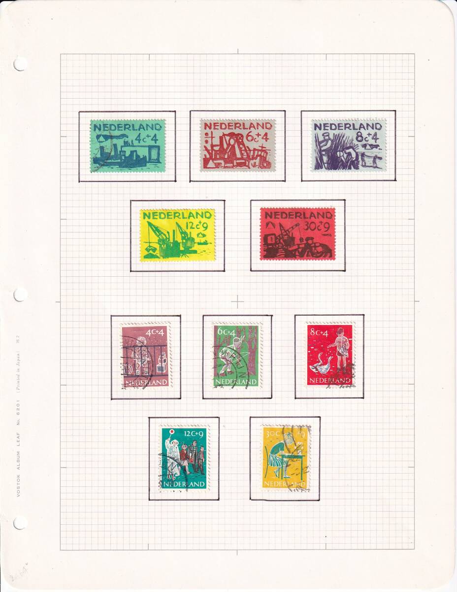 Yahoo!オークション - 52 オランダ【未済混合】＜ 付加金 / 募金「1959...