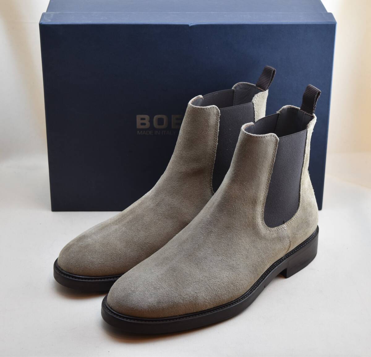 Yahoo!オークション - BOEMOS ボエモス チェルシーブーツ アンティロッ...