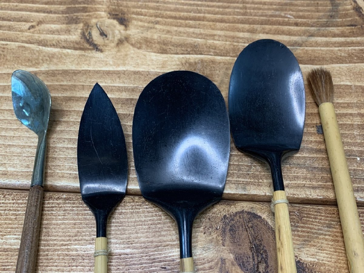 Yahoo!オークション - 【TG-0385】茶道具 羽箒 灰匙 他 まとめて セッ...