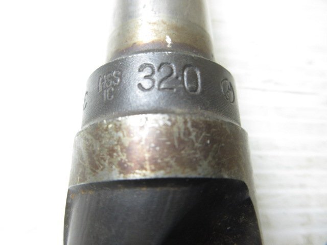 Yahoo!オークション - L042 鉄工用 / テーパーシャンクドリル / 32.0mm