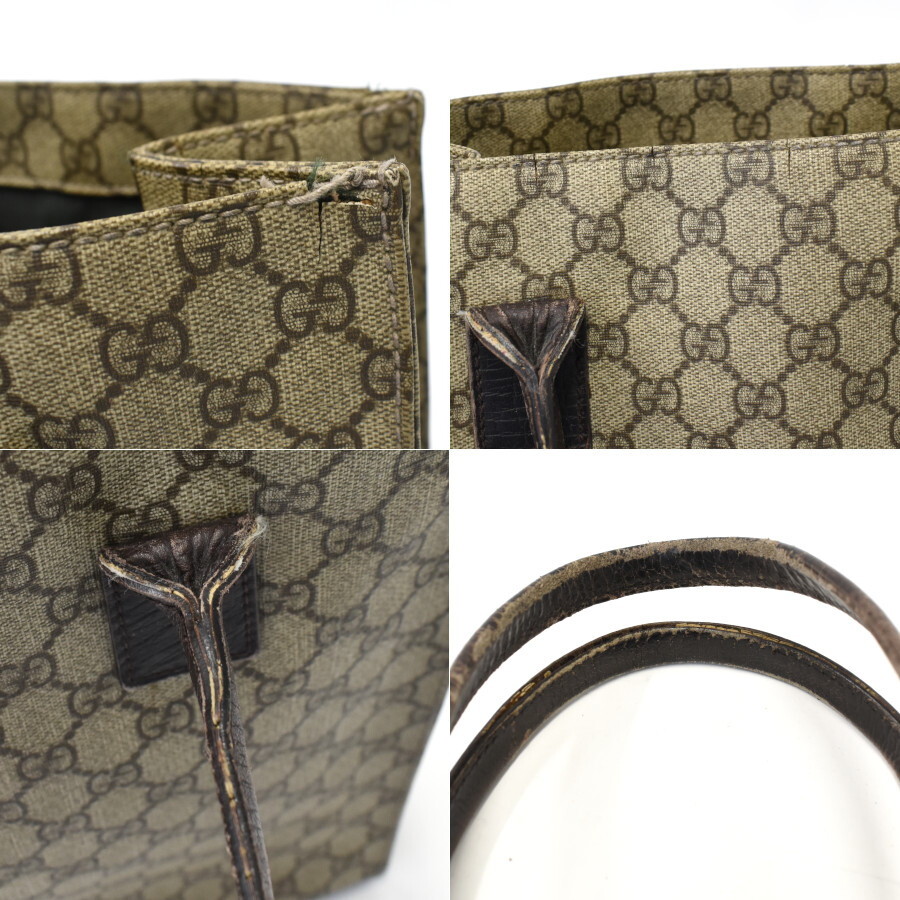 Yahoo!オークション - 1円 良品 GUCC グッチ ハンドバッグ トート 9124...