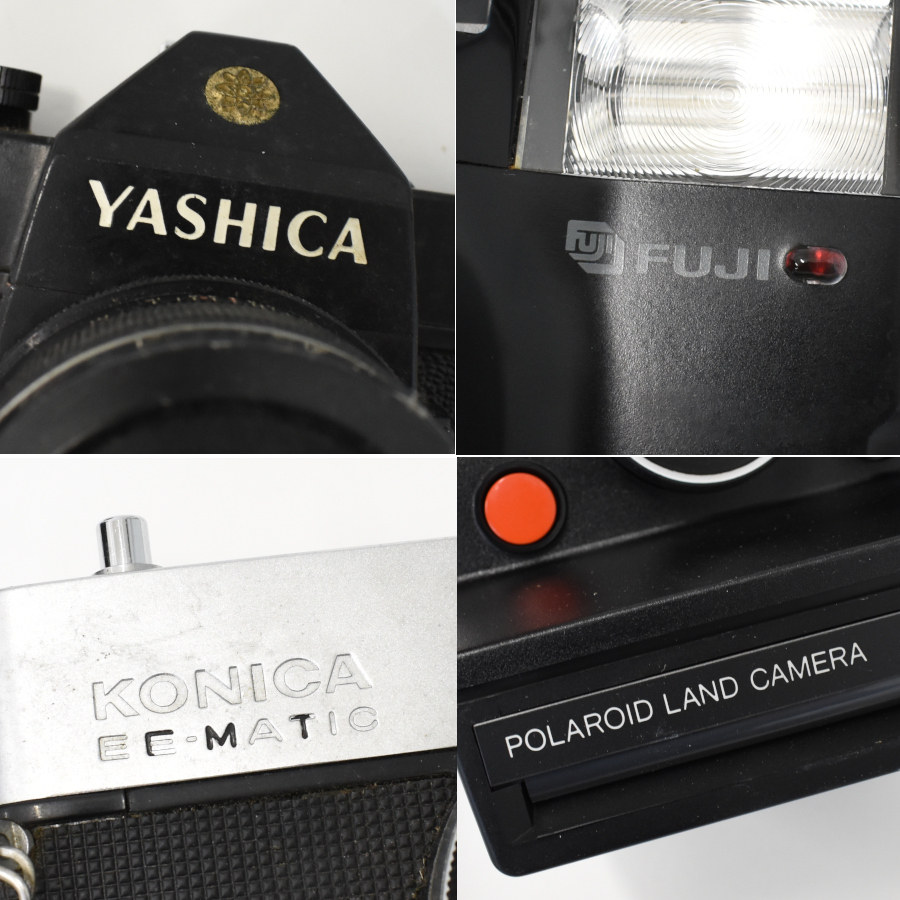 Yahoo!オークション - 1円 カメラ まとめ売り FUJI YASHICA KONICA Pol...