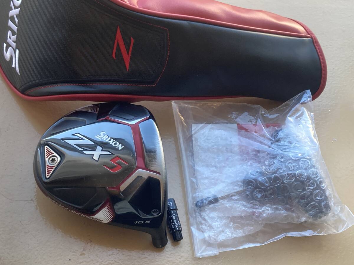 Yahoo!オークション - スリクソン ZX5 10.5° ヘッドカバー・レンチ・...