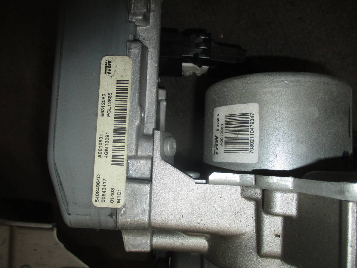 Yahoo!オークション - DE5FS デミオ スポルト 5MT車 ステアリングシャ...