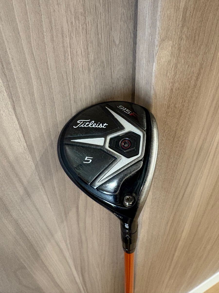 Yahoo!オークション - タイトリスト 915F 5W DI-8 X リシャフト