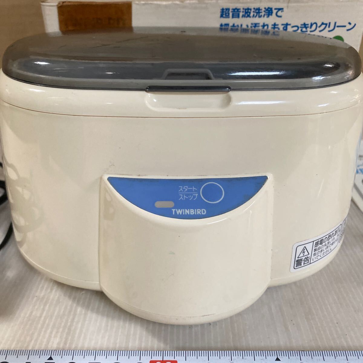 Yahoo!オークション - 超音波洗浄器 EC-511W ホワイト 動作確認済み 超...